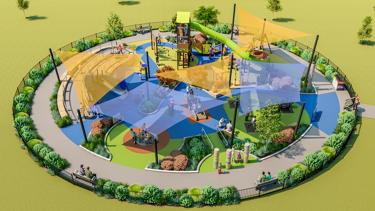 Inclusive playgrounds - Proludic