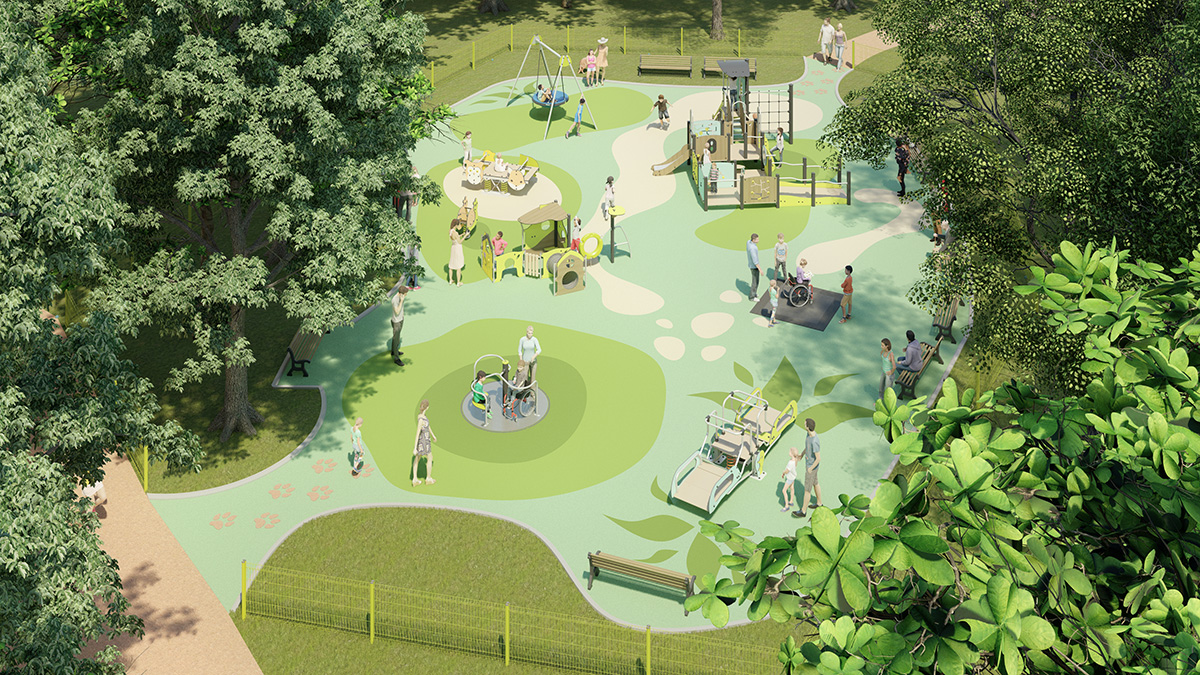 Inclusive playgrounds - Proludic