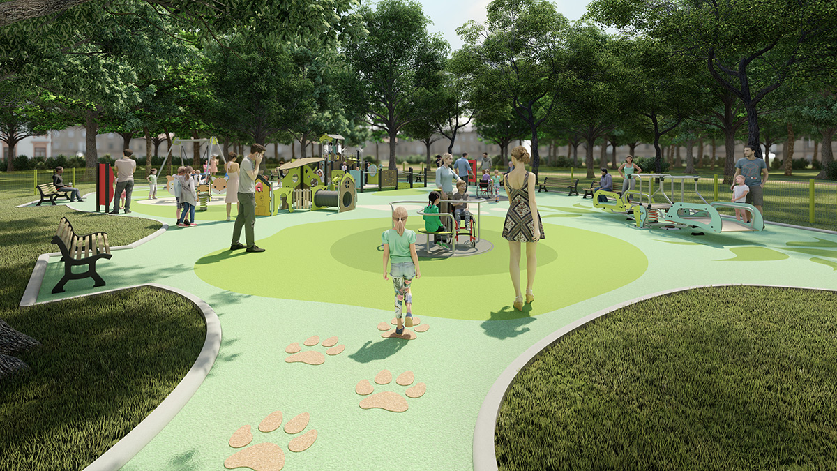 Inclusive playgrounds - Proludic