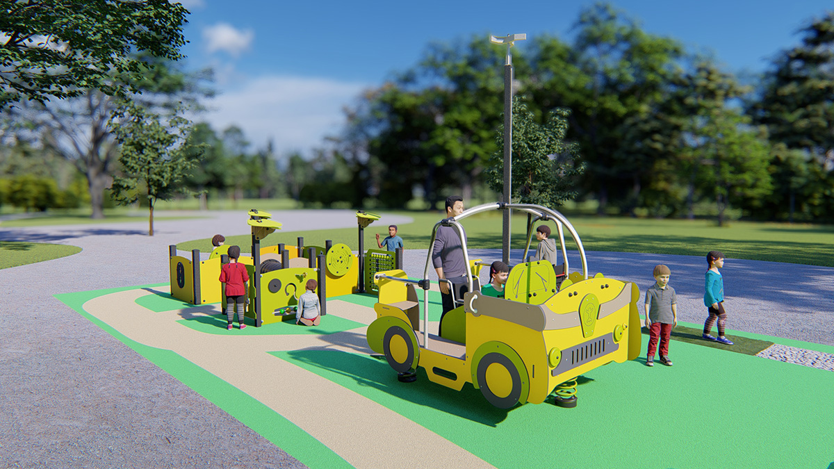 Inclusive playgrounds - Proludic