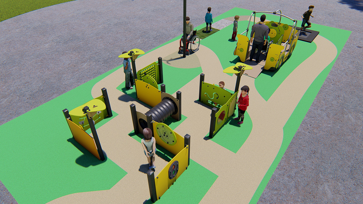 Inclusive playgrounds - Proludic