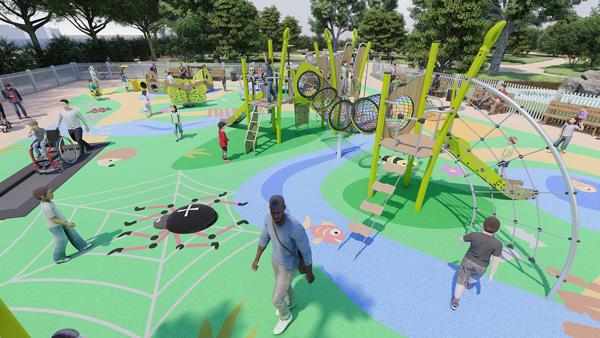 Inclusive playgrounds - Proludic