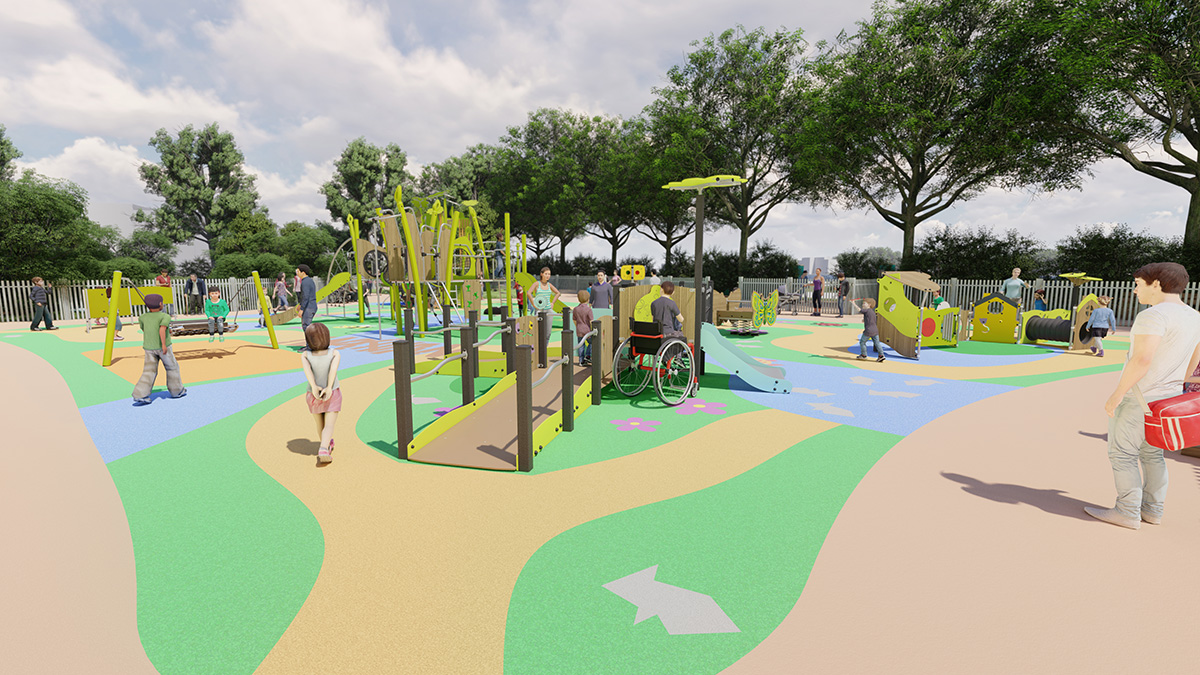 Inclusive playgrounds - Proludic