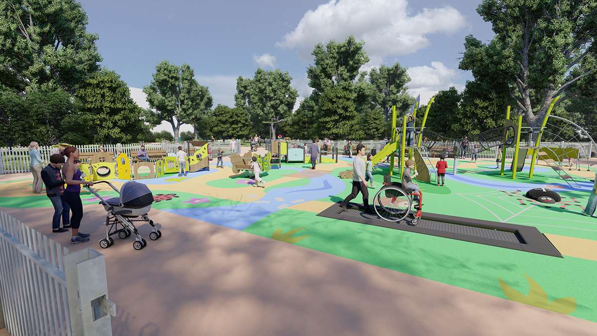 Inclusive playgrounds - Proludic