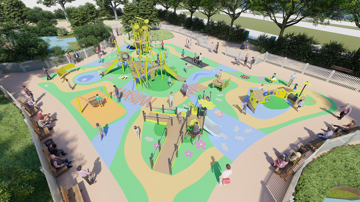 Inclusive playgrounds - Proludic