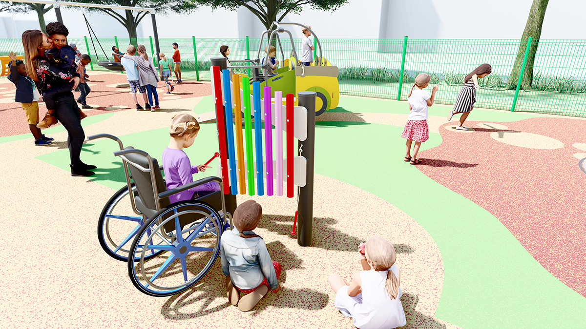 Inclusive play areas - Proludic UK