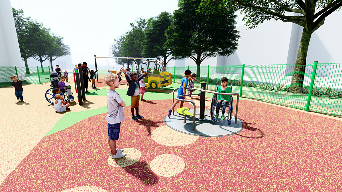 Inclusive playgrounds - Proludic
