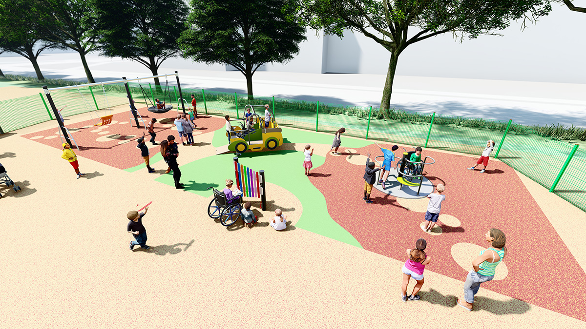 Inclusive playgrounds - Proludic