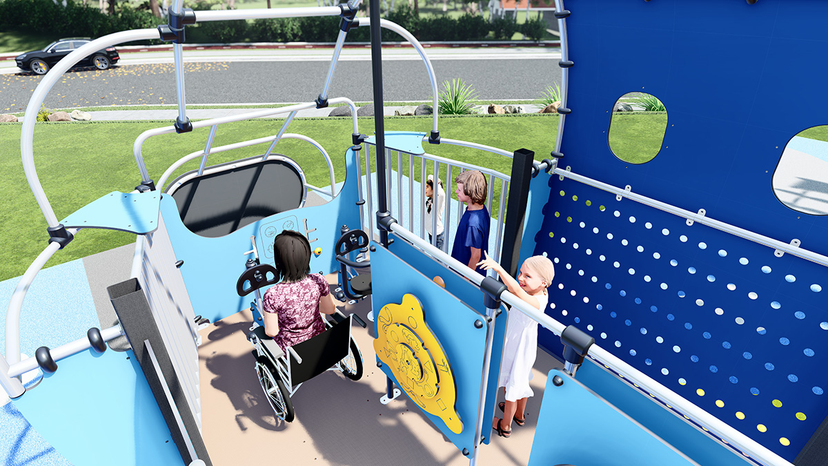 Inclusive playgrounds - Proludic